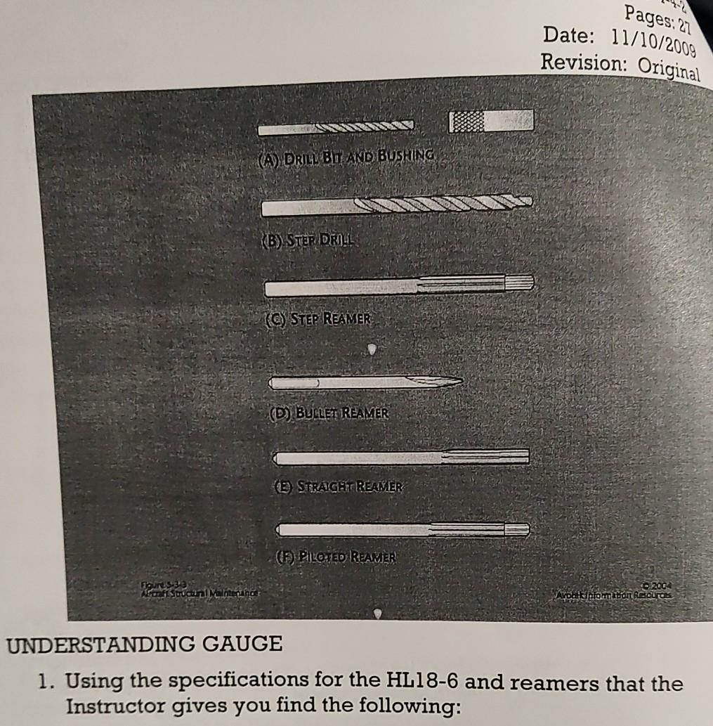 Solved 1. Using the specifications for the HL18-6 and | Chegg.com
