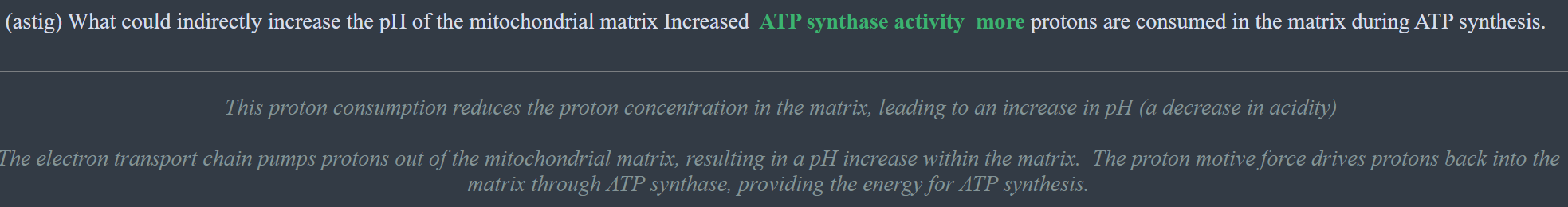 Solved This correct? (astig) ﻿What could indirectly increase | Chegg.com