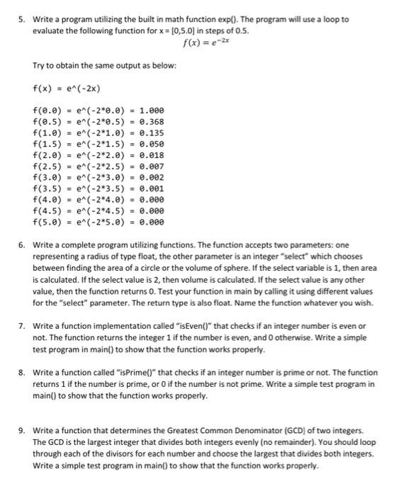 Solved 3 What Does The Following Program Output And Why 