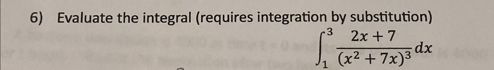 Solved Evaluate the integral (requires integration by | Chegg.com