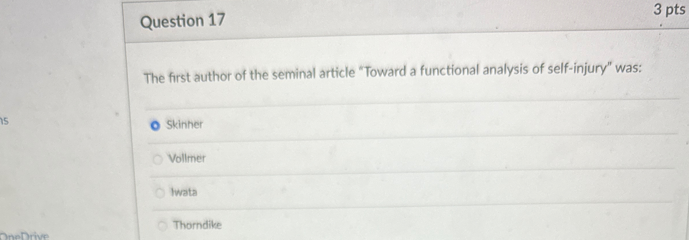Solved Question 173 ﻿ptsThe first author of the seminal | Chegg.com
