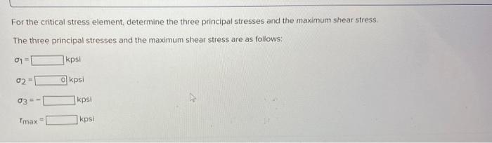 Solved Required information The part shown is loaded at | Chegg.com