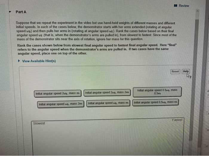 Solved Review Part A Suppose that we repeat the experiment | Chegg.com