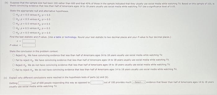Solved TV. Suppose that the sample ire has 600 . (a) Is | Chegg.com