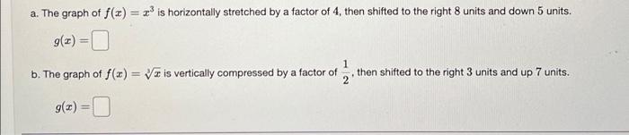 Solved Performing a Sequence of Transformations For each of | Chegg.com
