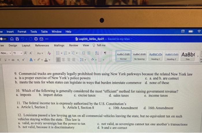 Solved Insert Format Tools Table Window Help ... | Chegg.com