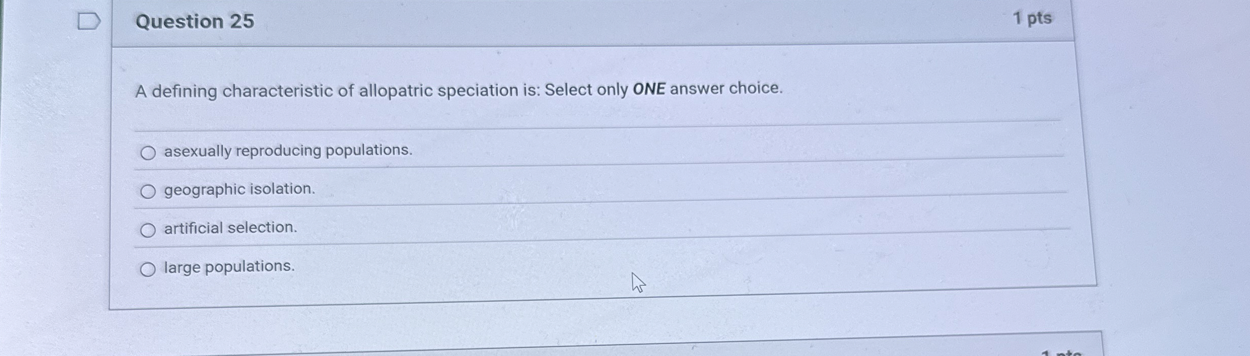 Solved Question 251 ﻿ptsA defining characteristic of | Chegg.com