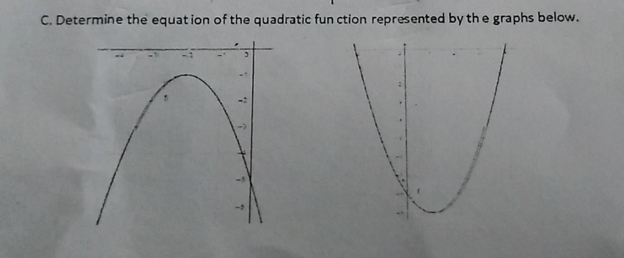 Solved B. The graph of f(x) = 2e is shown below. Based on | Chegg.com