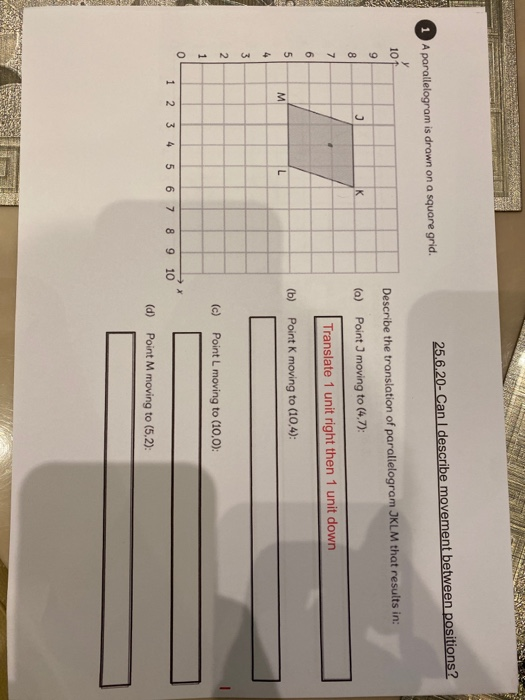 Solved 25.6.20-Can I describe movement between positions? A | Chegg.com
