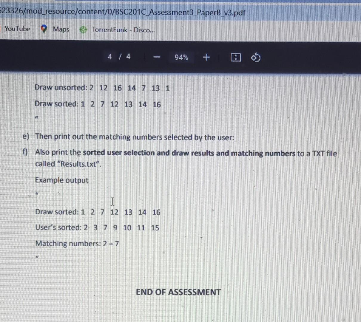 Solved 4 / 4 94% + OS Propose an algorithm to generate | Chegg.com