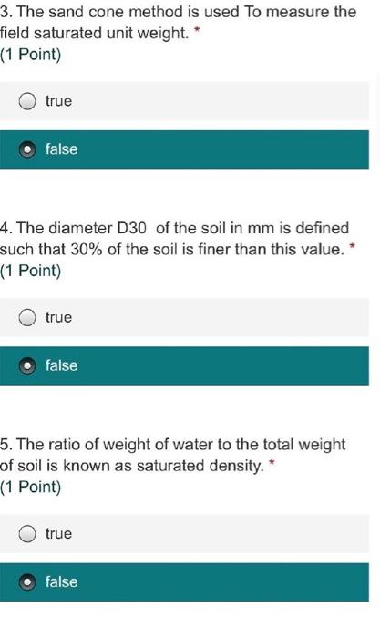 Solved 3. The sand cone method is used To measure the field | Chegg.com