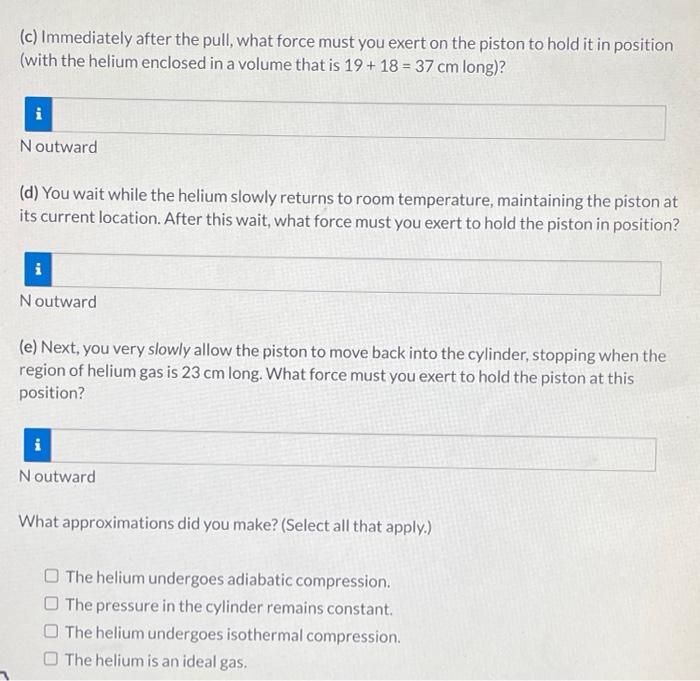 Solved A horizontal cylinder 13 cm in diameter contains | Chegg.com