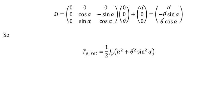 The rotary inverted pendulum model is shown in Figure | Chegg.com