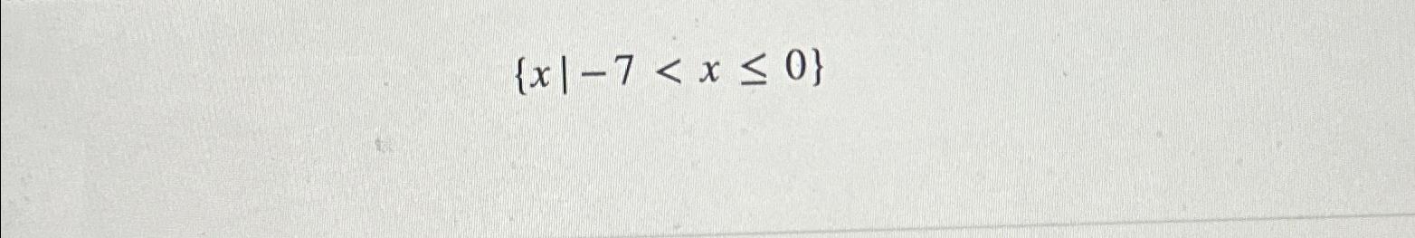 Solved Set as interval using interval notation | Chegg.com