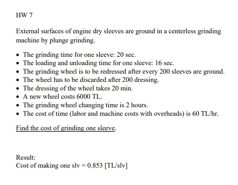 Solved HW 7External surfaces of engine dry sleeves are | Chegg.com