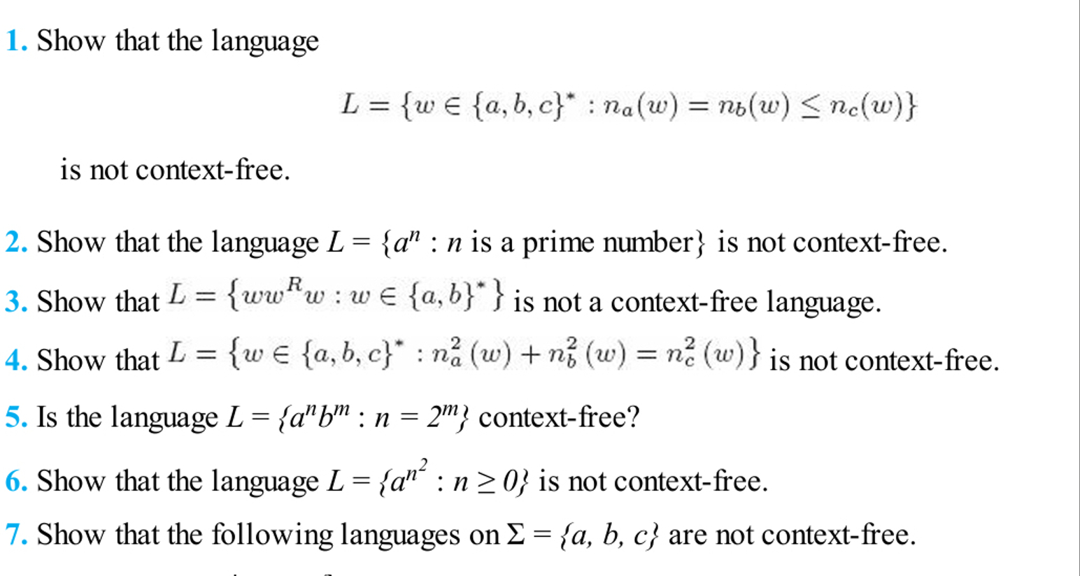 Show that the language | Chegg.com