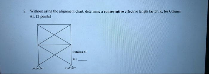 2. Without using the alignment chart, determine a | Chegg.com