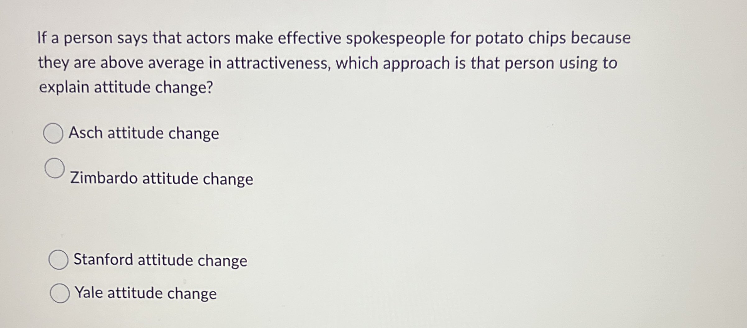 Solved If a person says that actors make effective | Chegg.com
