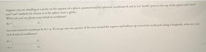Solved Suppose you are standing at a point on the equator of | Chegg.com