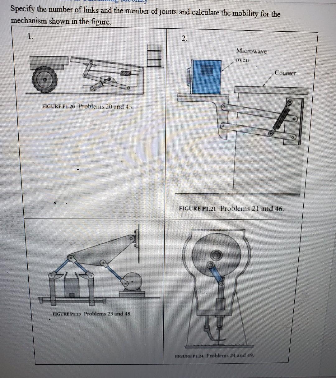Solved Specify the number of links and the number of joints | Chegg.com