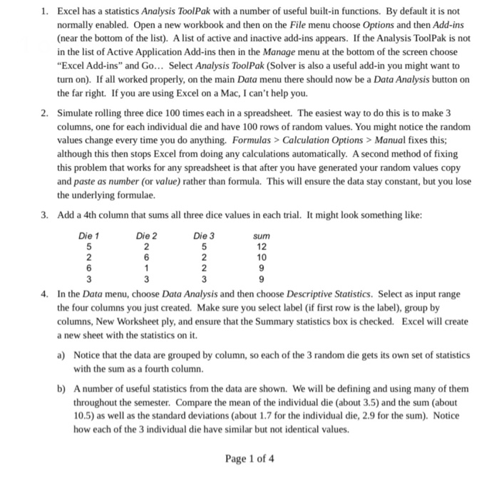 Solved 10. Create a summary table that has the experimental | Chegg.com