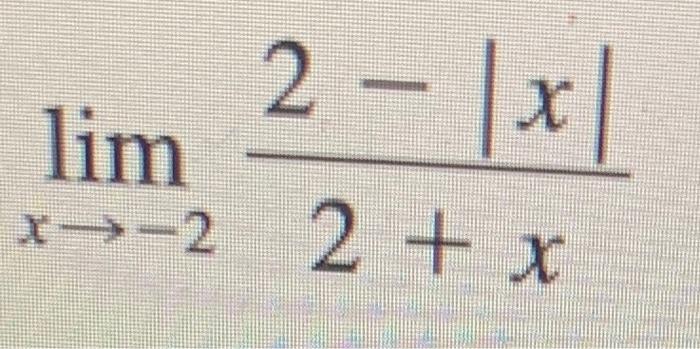 Solved Find the limit, if it exists. If the limit does not | Chegg.com