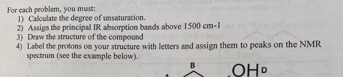 Solved For each problem, you must: 1) Calculate the degree | Chegg.com