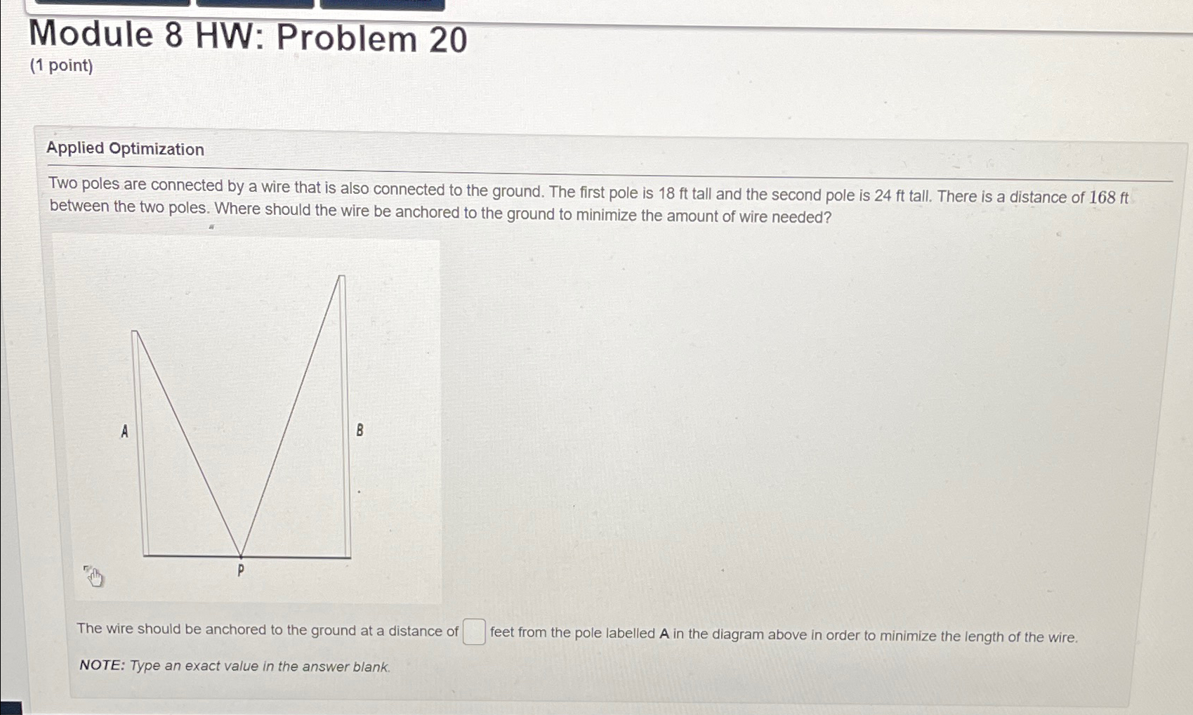Solved Module 8 ﻿HW: Problem 20(1 ﻿point)Applied | Chegg.com