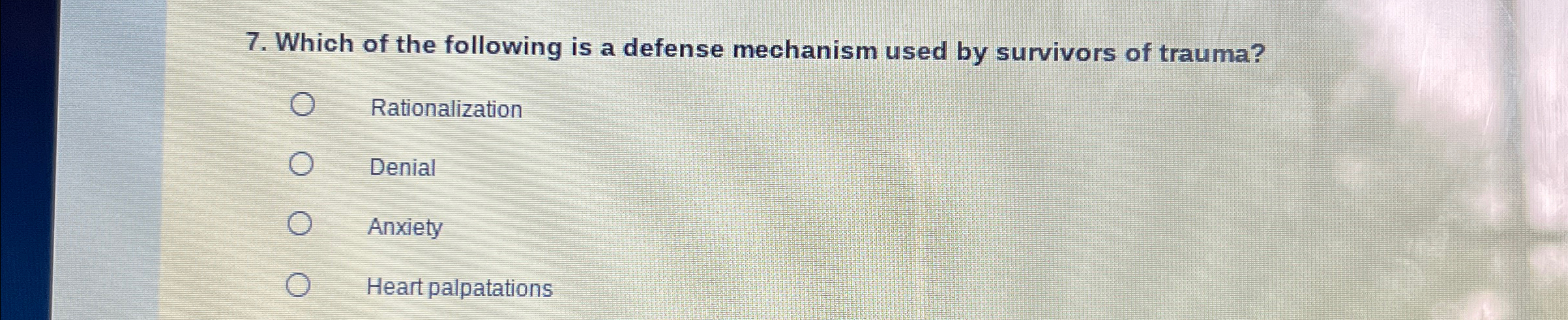 Solved Which of the following is a defense mechanism used by | Chegg.com