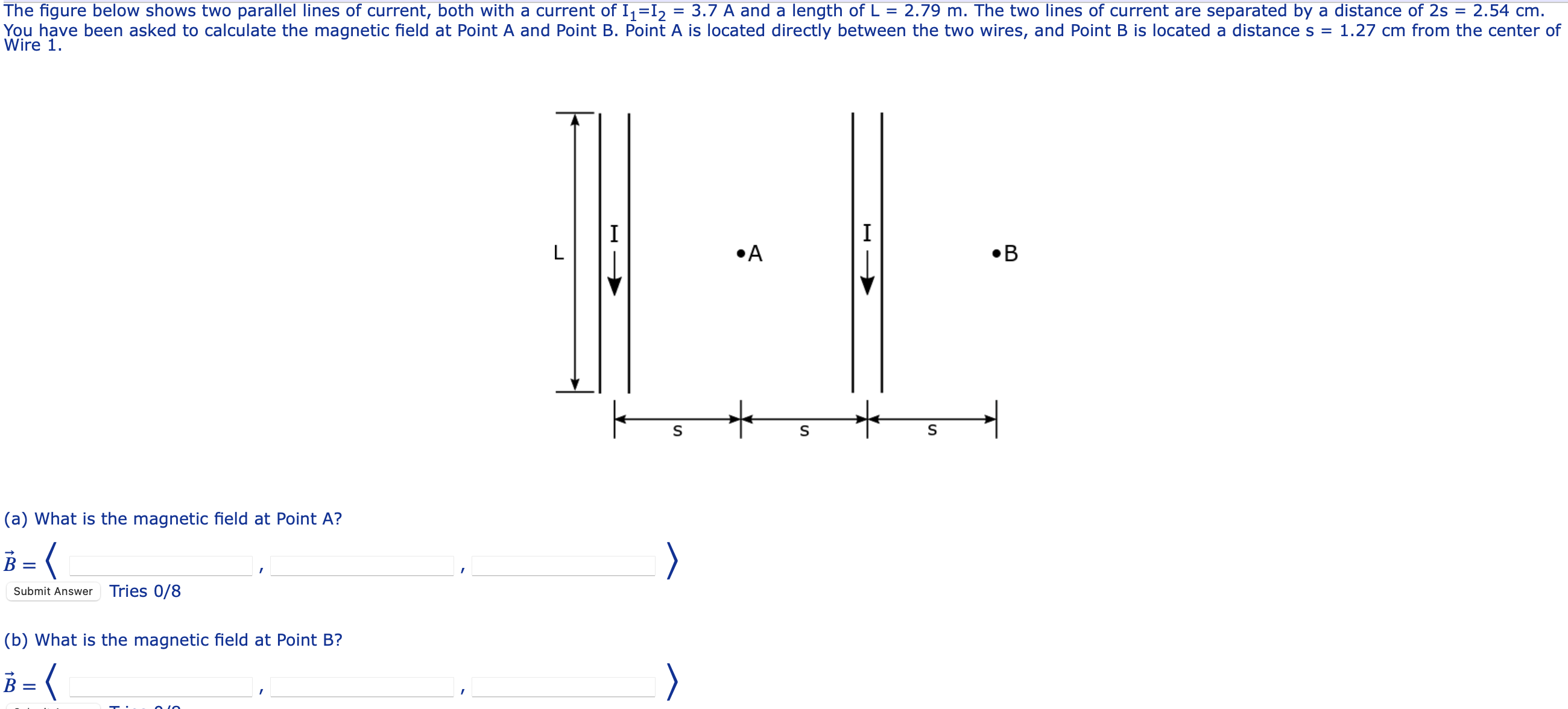 Solved Wire 1. (a) What is the magnetic field at Point | Chegg.com