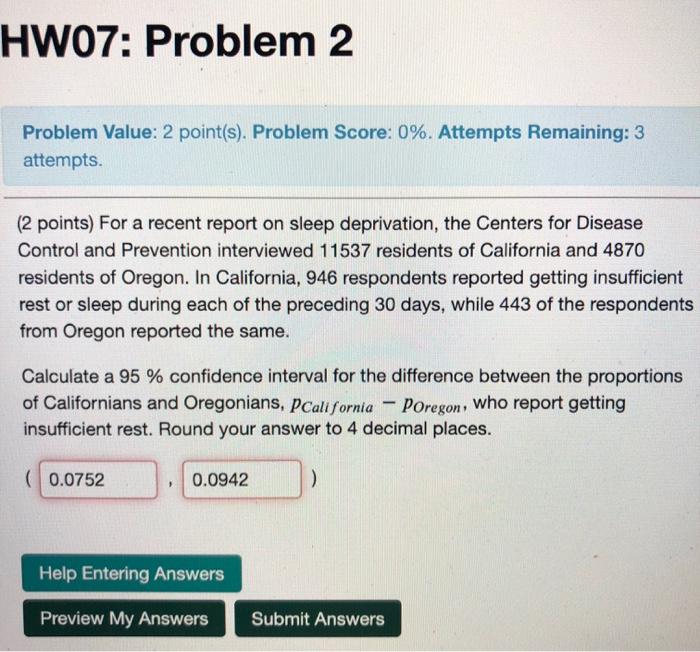 Solved Hw07 Problem 2 Problem Value 2 Points Problem