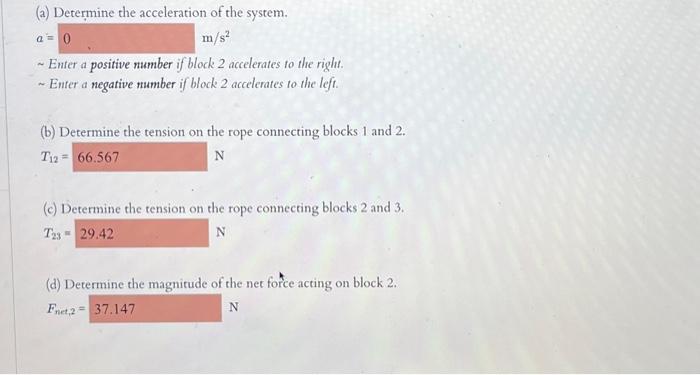 Solved Three blocks with masses m1=6.8 kg,m2=7.5 kg, and | Chegg.com