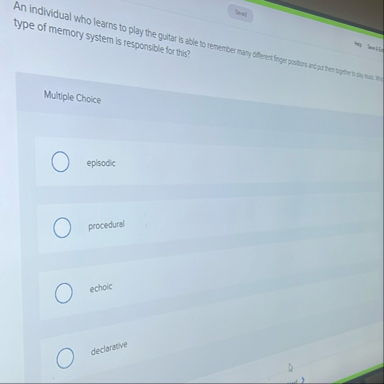 Solved type of memory system is responsible for | Chegg.com