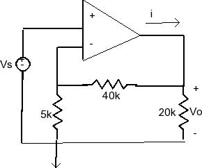 Solved calculate the closed loop gain vo/vs. Find io when vs | Chegg.com