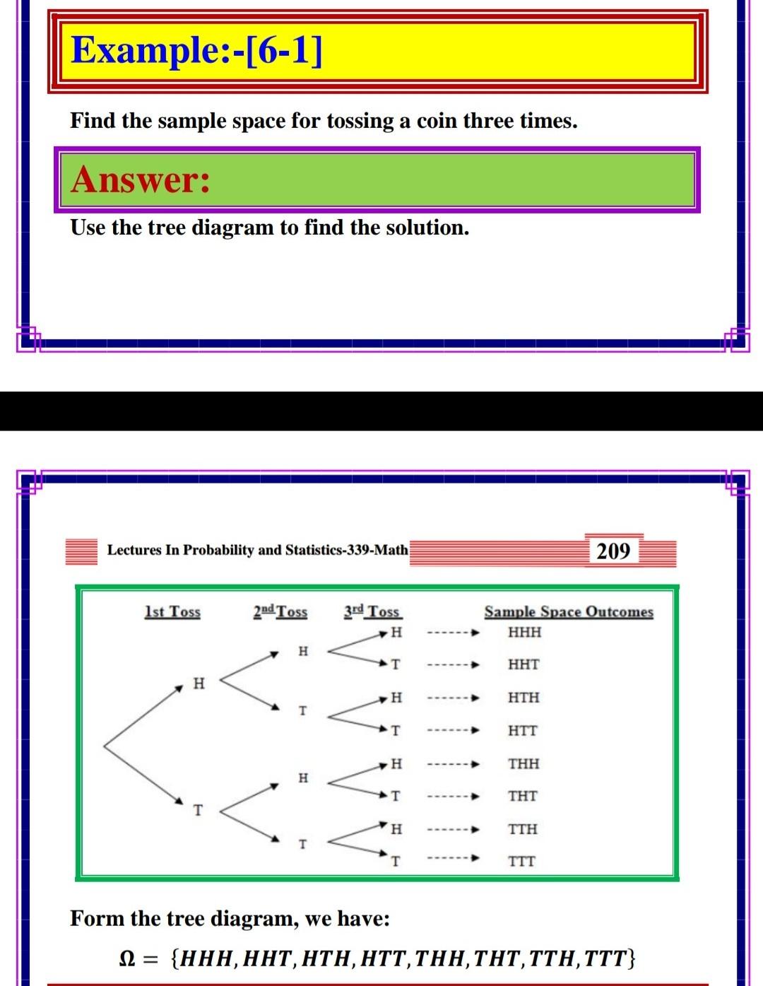 Solved Lectures In Probability and Statistics-339-Math 209 | Chegg.com
