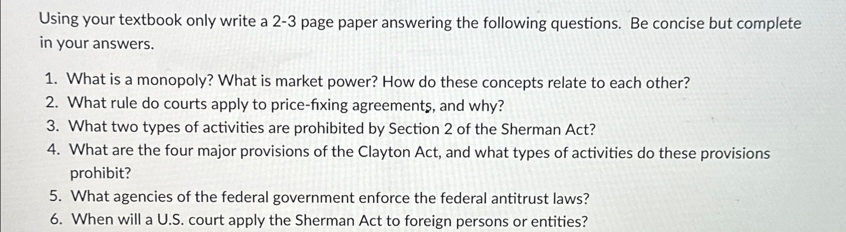 Solved Using your textbook only write a 2-3 ﻿page paper | Chegg.com
