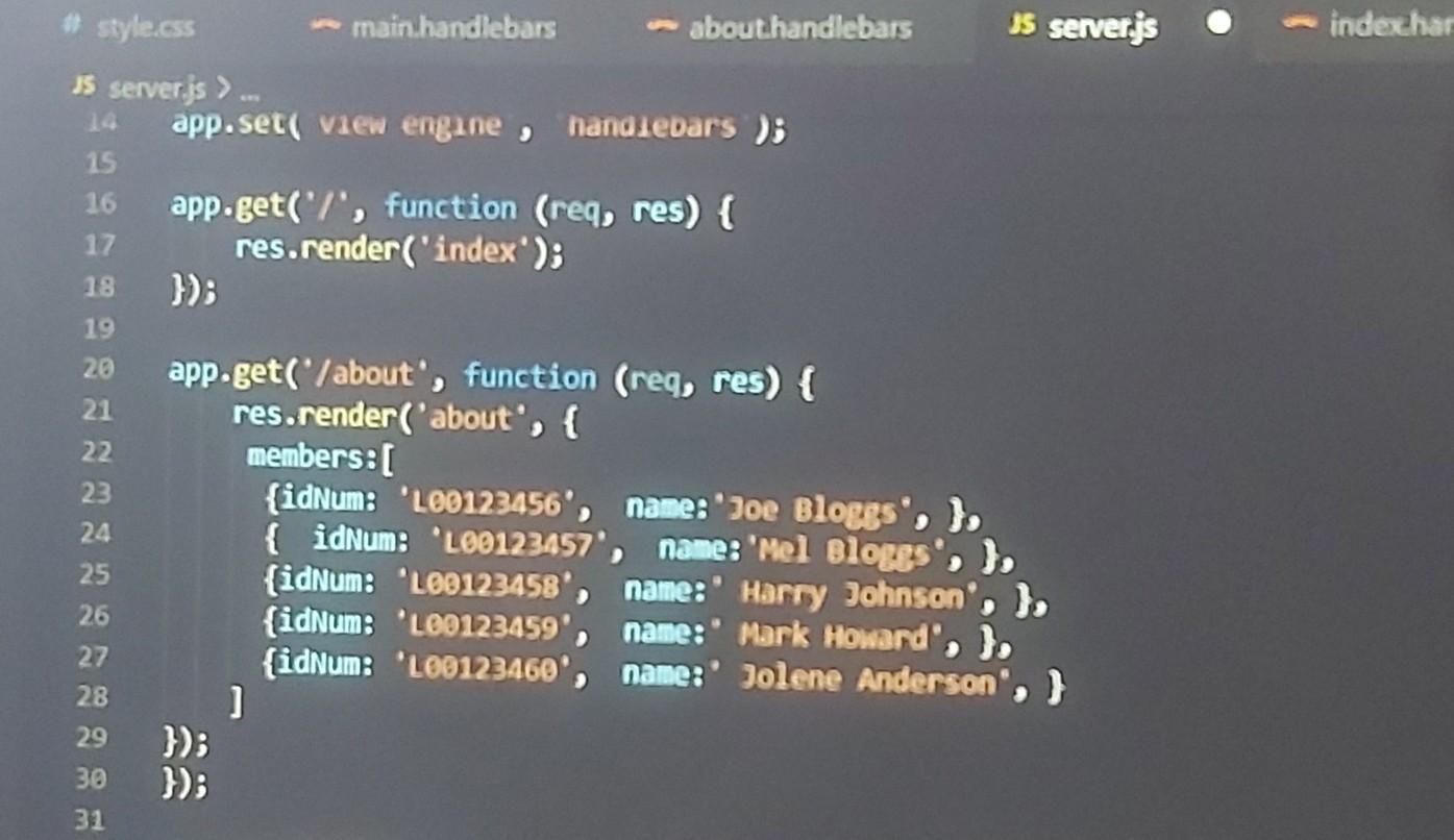 Solved How do I get this data into a table eg ID and name | Chegg.com