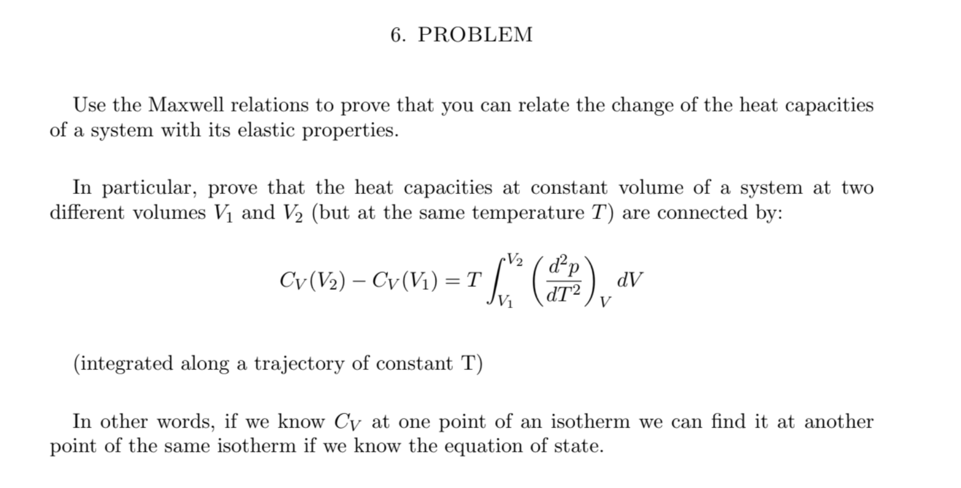 Solved Use the Maxwell relations to prove that you can | Chegg.com