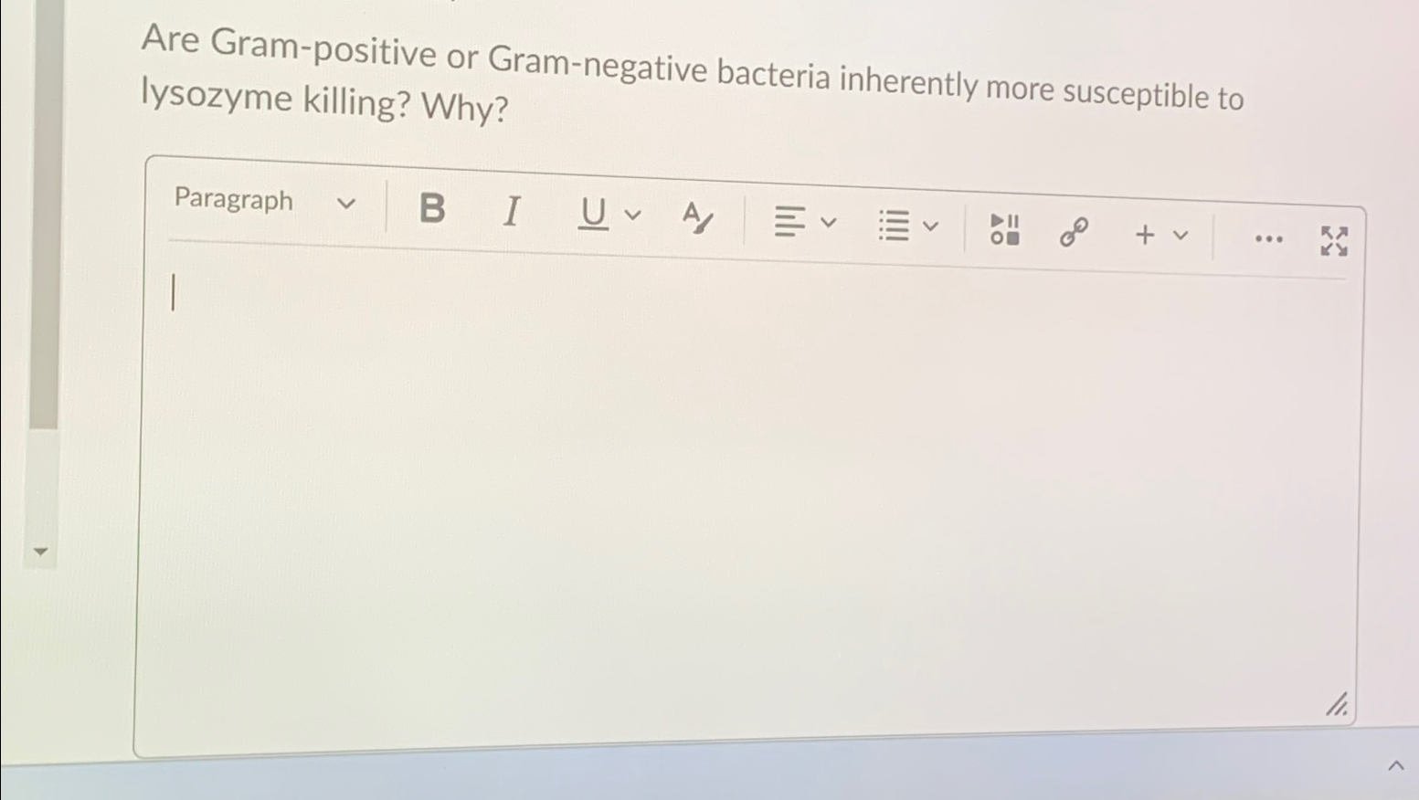 Solved Are Gram-positive or Gram-negative bacteria | Chegg.com
