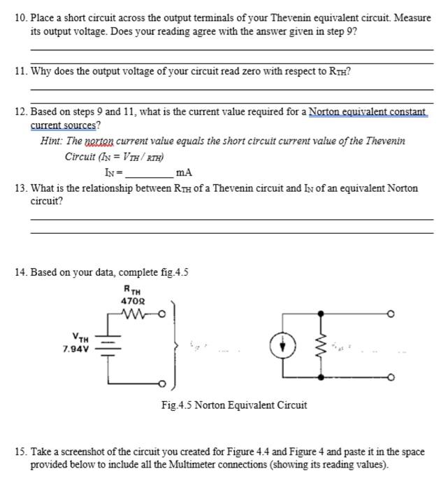 Solved Need Help 1 Duplicate The Circuit In Fig 4 4 Shown