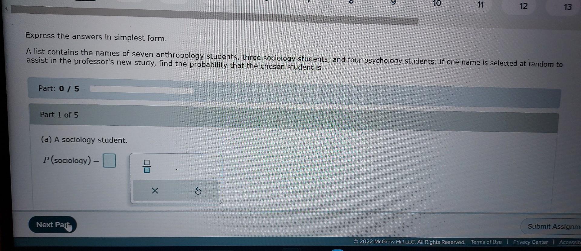 Solved Express the answers in simplest form. A list contains | Chegg.com