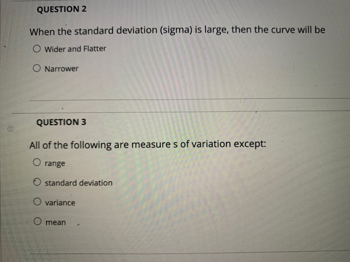 Solved QUESTION 1 The sample size symbol is : Os On O x bar | Chegg.com