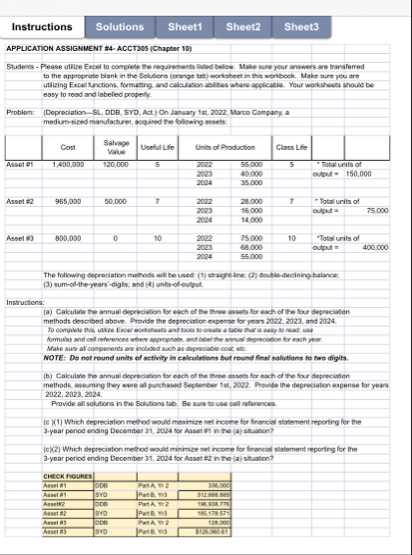 [Solved]: Instructions Solutions Sheet1 Sheet2 Sheet3 Soluti