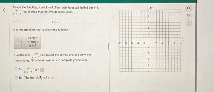 Solved Graph the function, f(x)=1−x2. Then use the graph to | Chegg.com