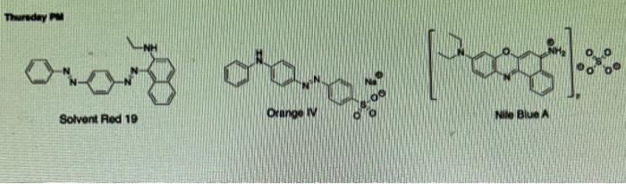 Solved 4. For the "switchable" dye, draw the structure of | Chegg.com