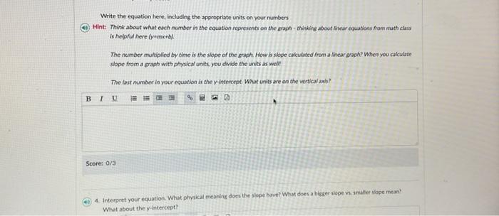 Solved 2. Enter your data in the table. Hint: You can change | Chegg.com