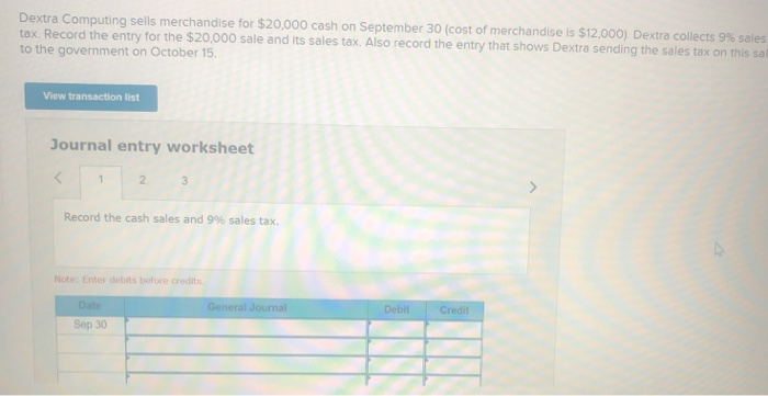 Solved Dextra Computing sells merchandise for $20,000 cash | Chegg.com Solved Dextra Computing sells merchandise for $20,000 cash | Chegg.com