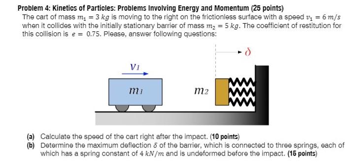 Solved Problem 4: Kinetics of Particles: Problems involving | Chegg.com