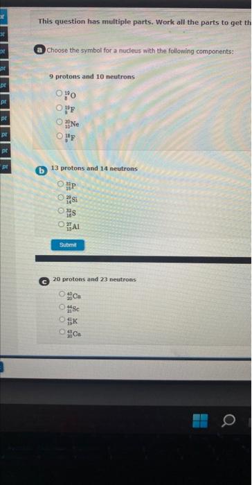 Solved This question has multiple parts. Work all the parts | Chegg.com