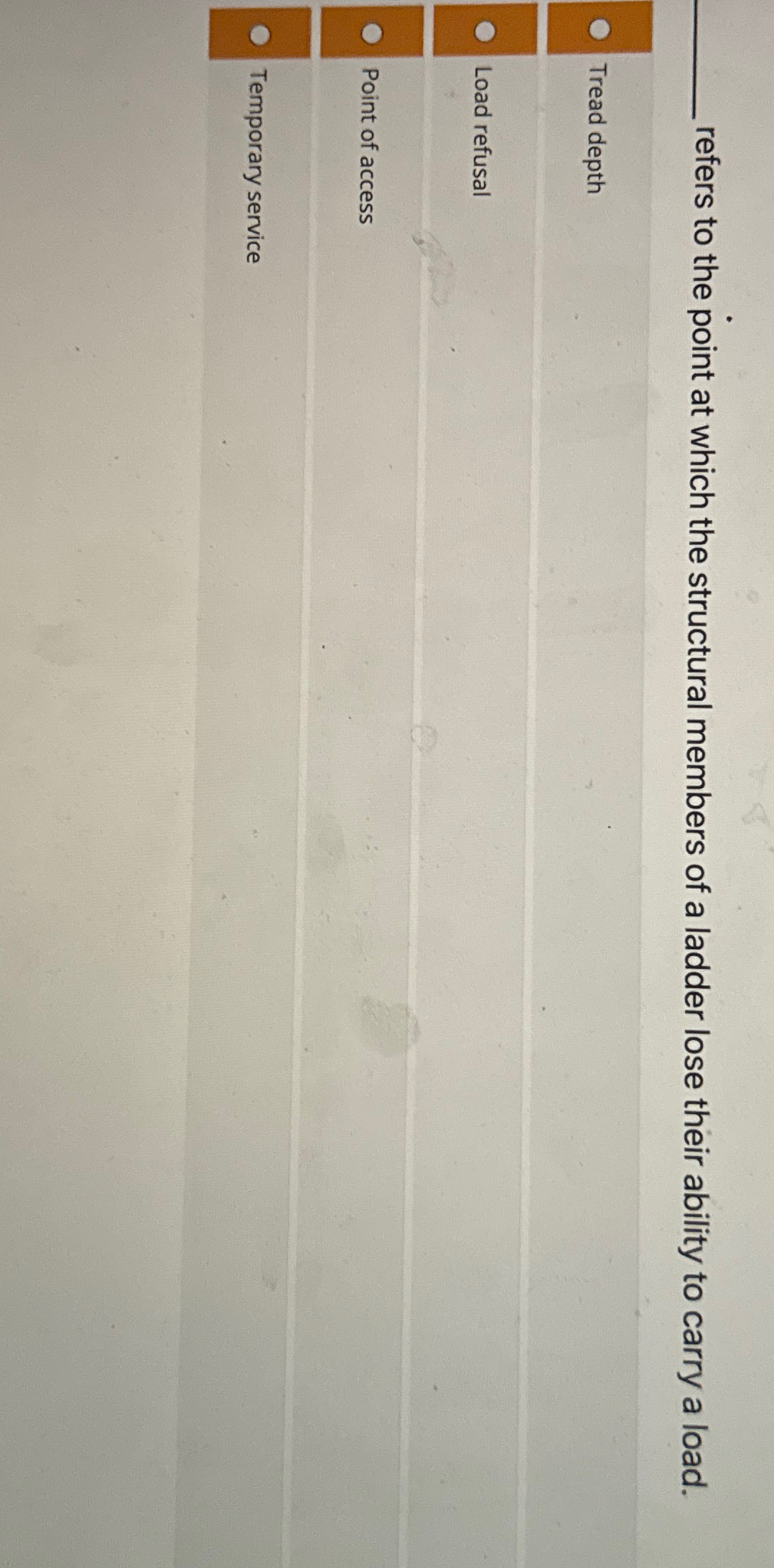 Solved refers to the point at which the structural members | Chegg.com